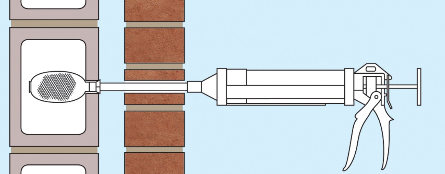 CemenTie Remedial Wall Tie for use with Thin Wall Far Leaves | Helifix